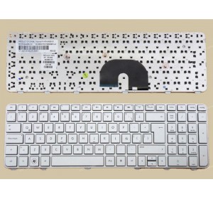 Клавиатура HP Pavilion DV6-6000 Cеребрянная в Кемерово